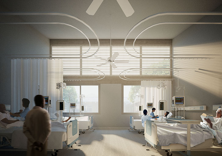 Sir David Adjaye reveals design for 101 district hospitals in Ghana ...