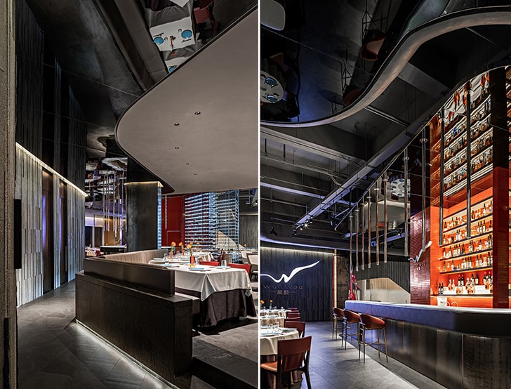 This avant-garde restaurant is a textural tour de force! » India Art N ...