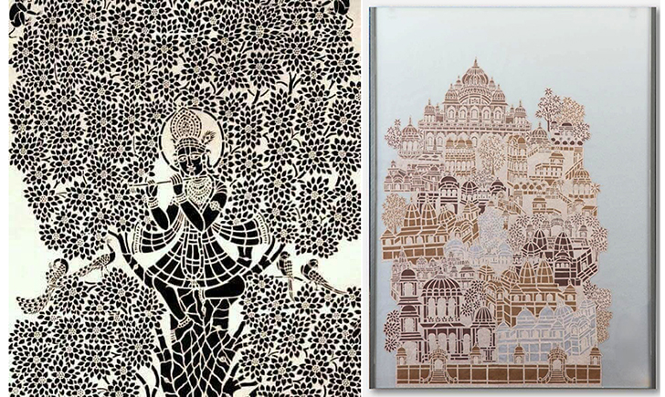 Sanjhi: the rare art from Braj - India Art N Design