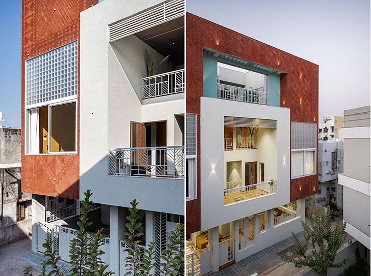 Twin Family Homes » India Art N Design
