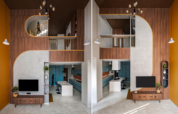 Twin Family Homes » India Art N Design