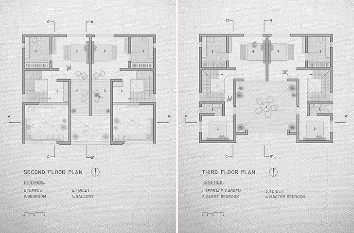 Twin Family Homes » India Art N Design