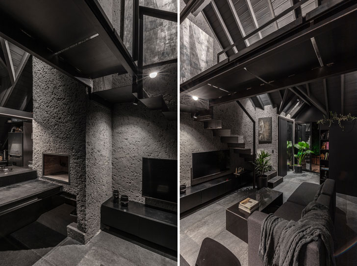 Moody Tones for a Gritty Argentinian Home » India Art N Design