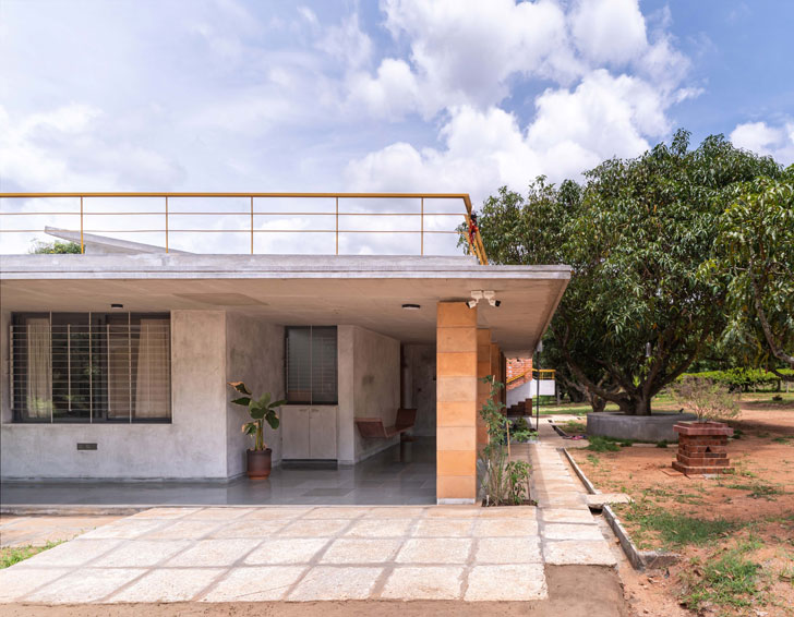 A Quiet Farmhouse amidst Mango Trees| Between Lines Studio » India Art ...
