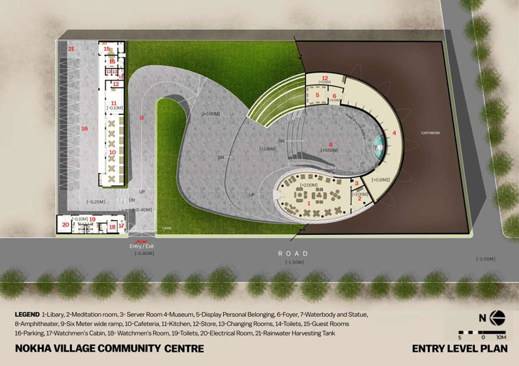 Nokha Village Community Centre | Sanjay Puri Architects - India Art N ...