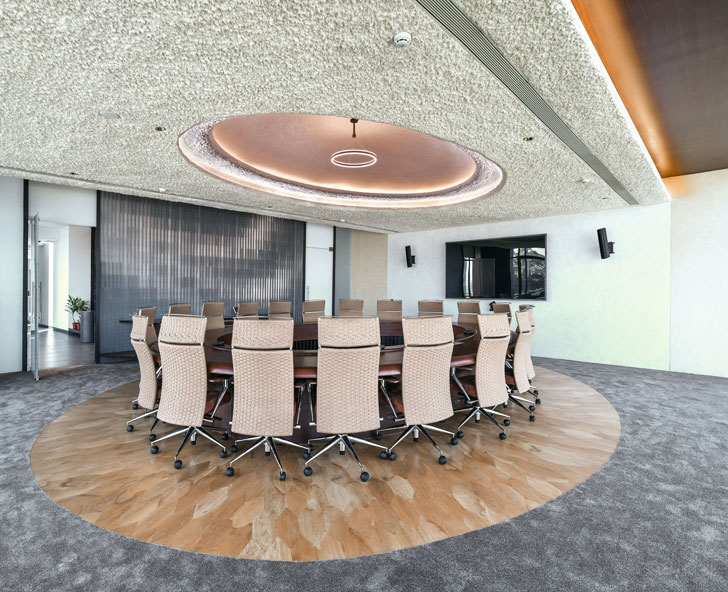 A Modern Corporate Office rooted in Indianness | ARP Studio » India Art ...