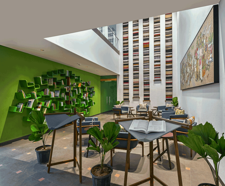 A Modern Corporate Office rooted in Indianness | ARP Studio » India Art ...